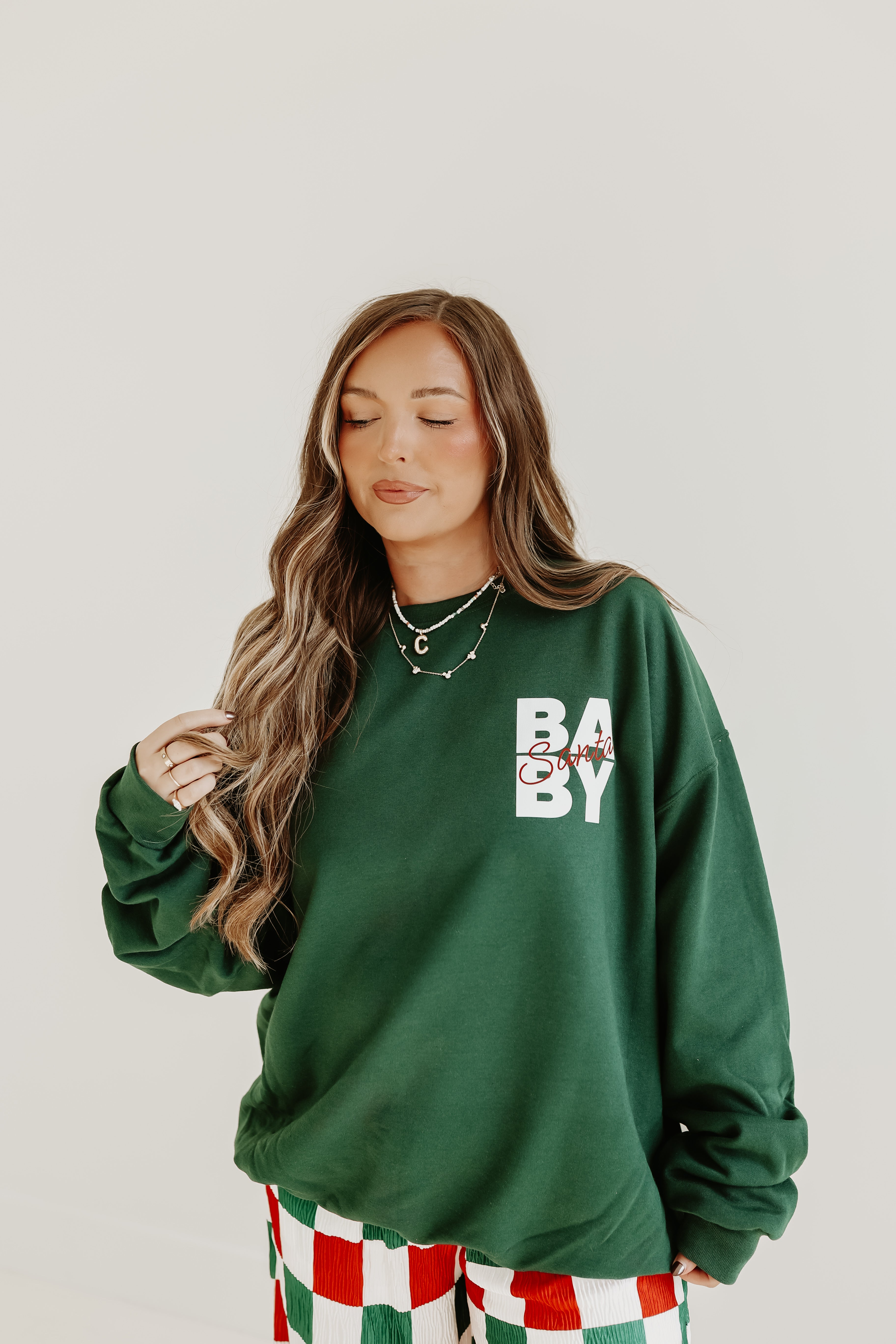 Santa Baby Sweatshirt – Bourbon & Belles Boutique