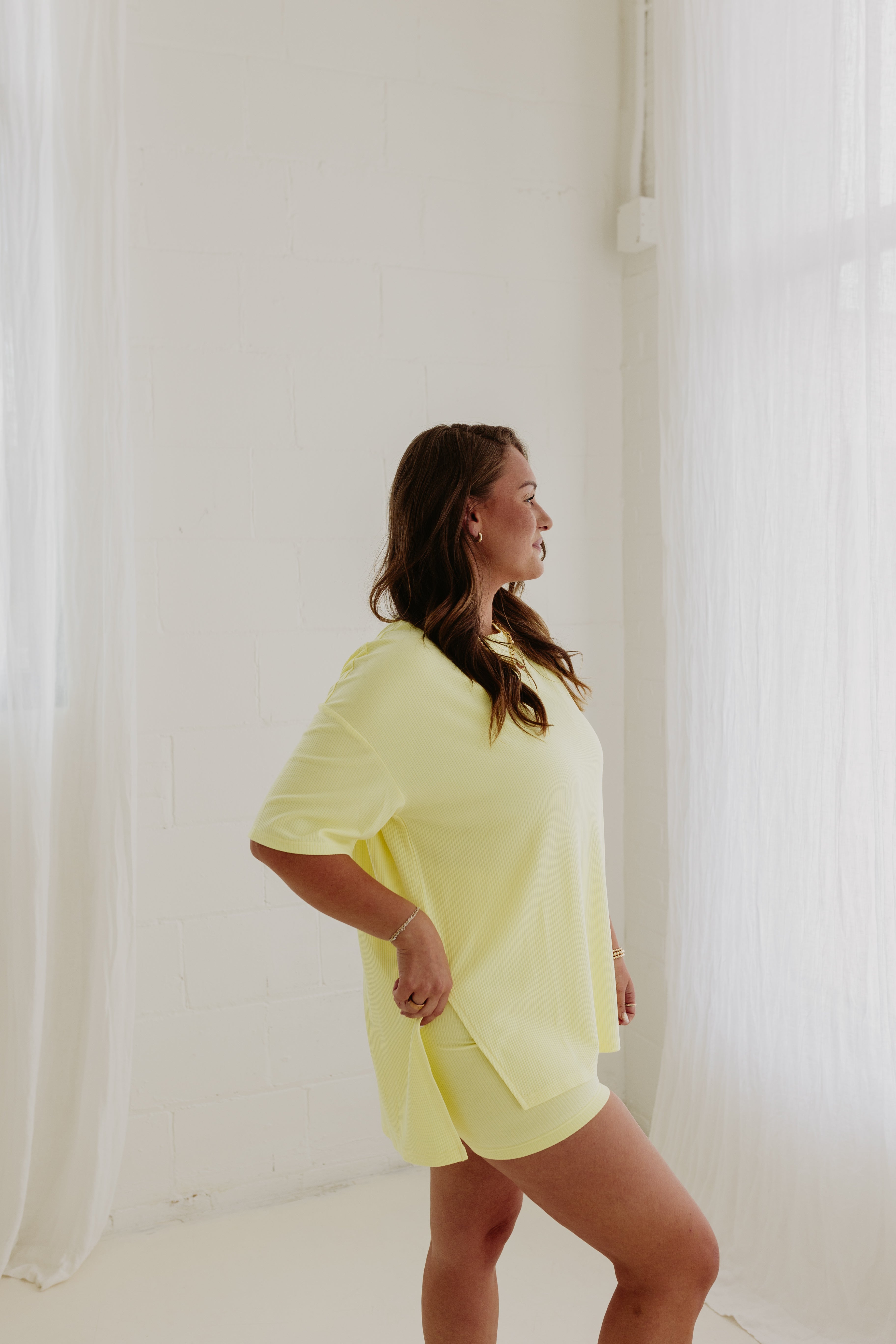 Ribbed Catlyn Set BANANA – Bourbon & Belles Boutique